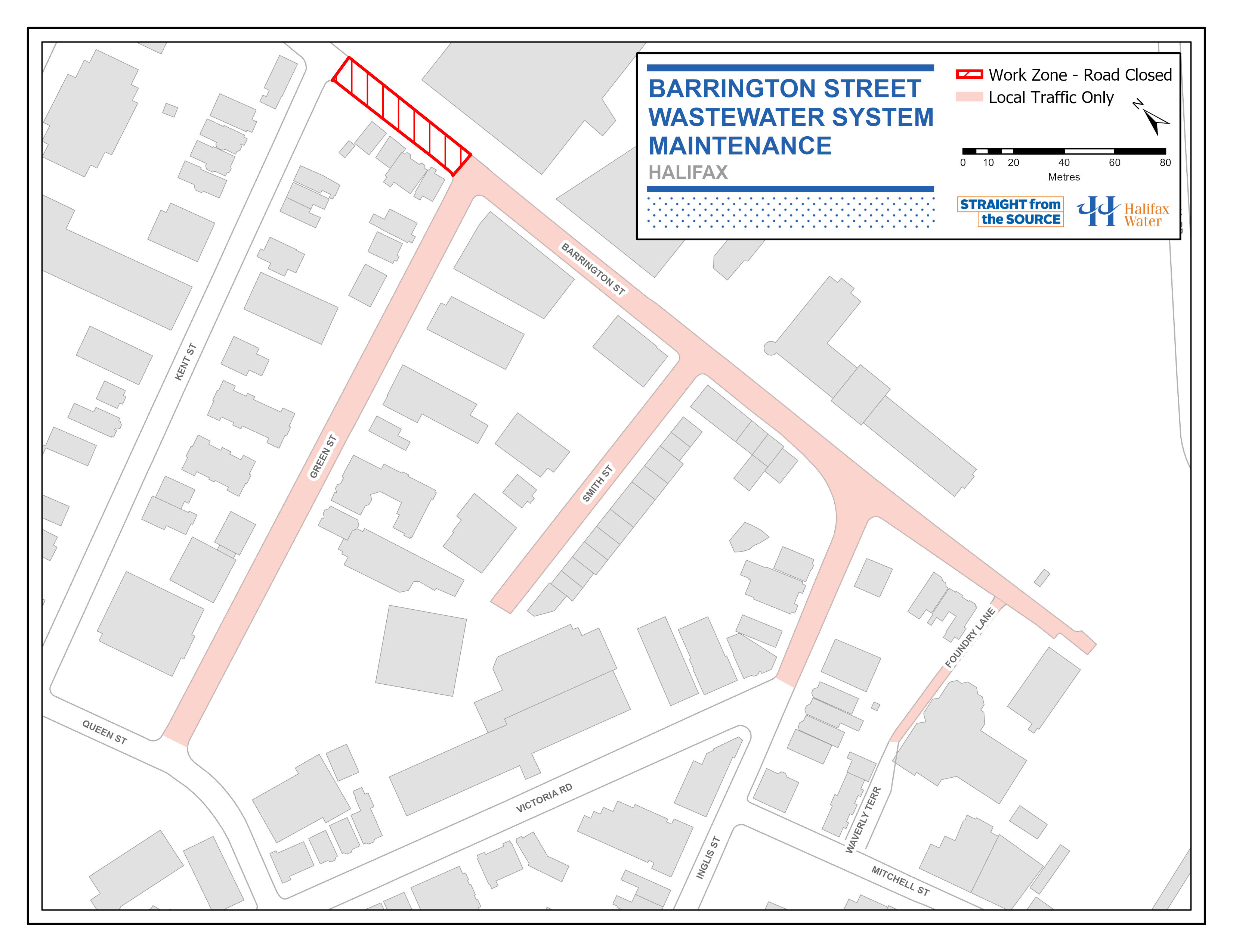 Barrington Street – Wastewater System Maintenance | Halifax Water