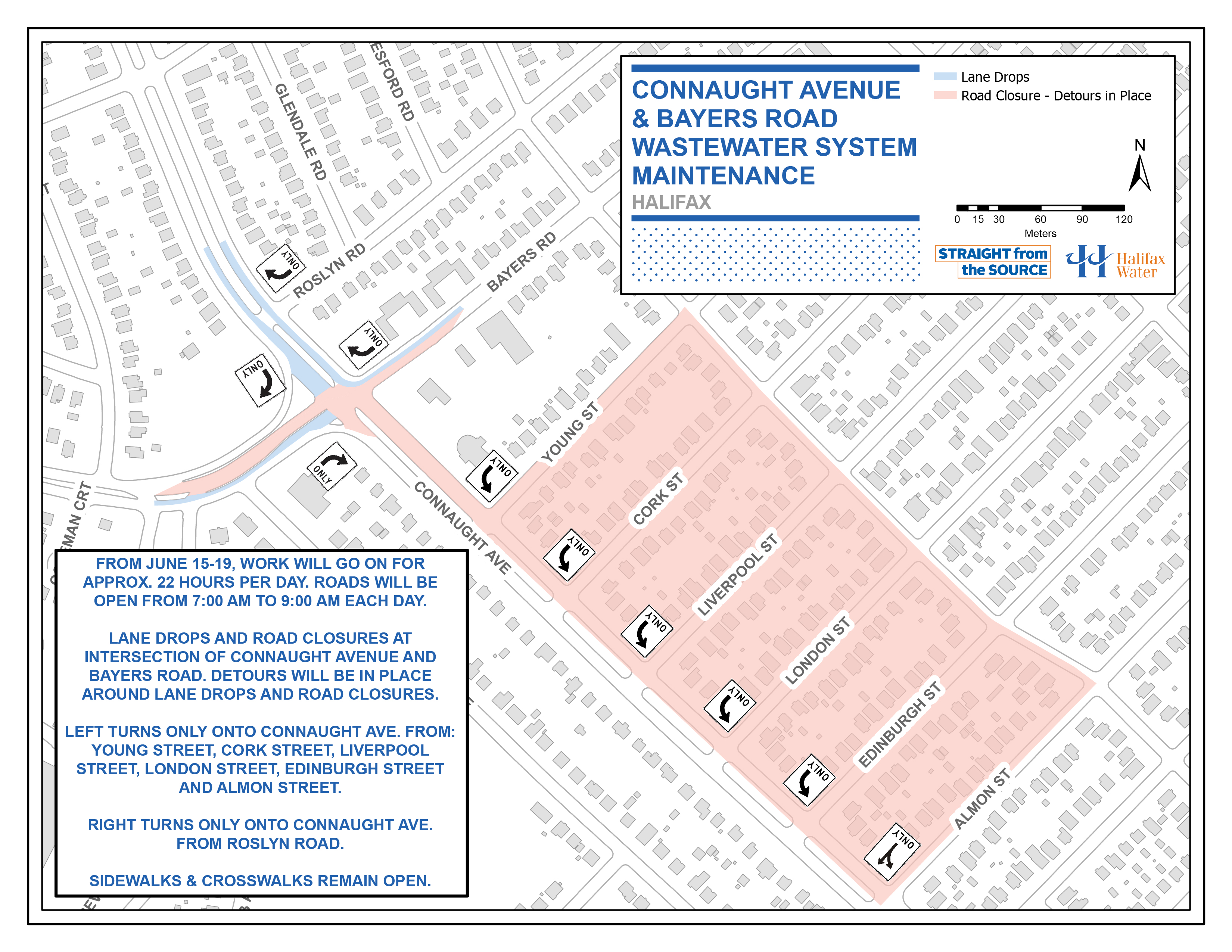 Connaught Ave. & Bayers Rd, – Sewer System Maint. | Halifax Water