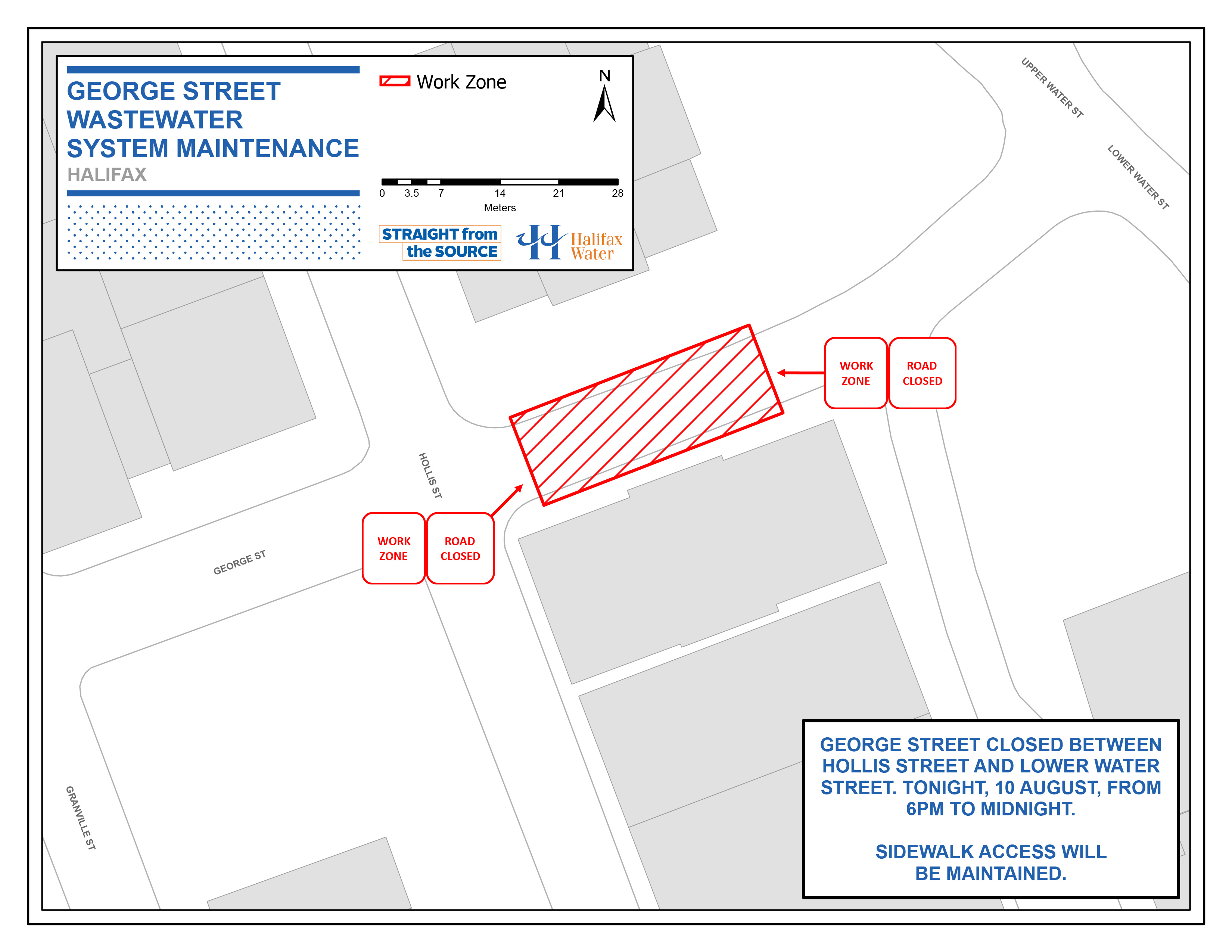 George Street - Wastewater System Maintenance | Halifax Water
